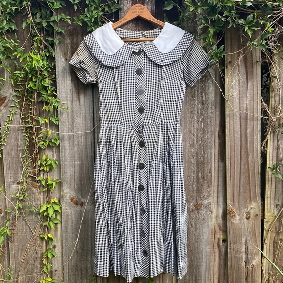 Dresses | Vintage Plaid Dress | Poshmark